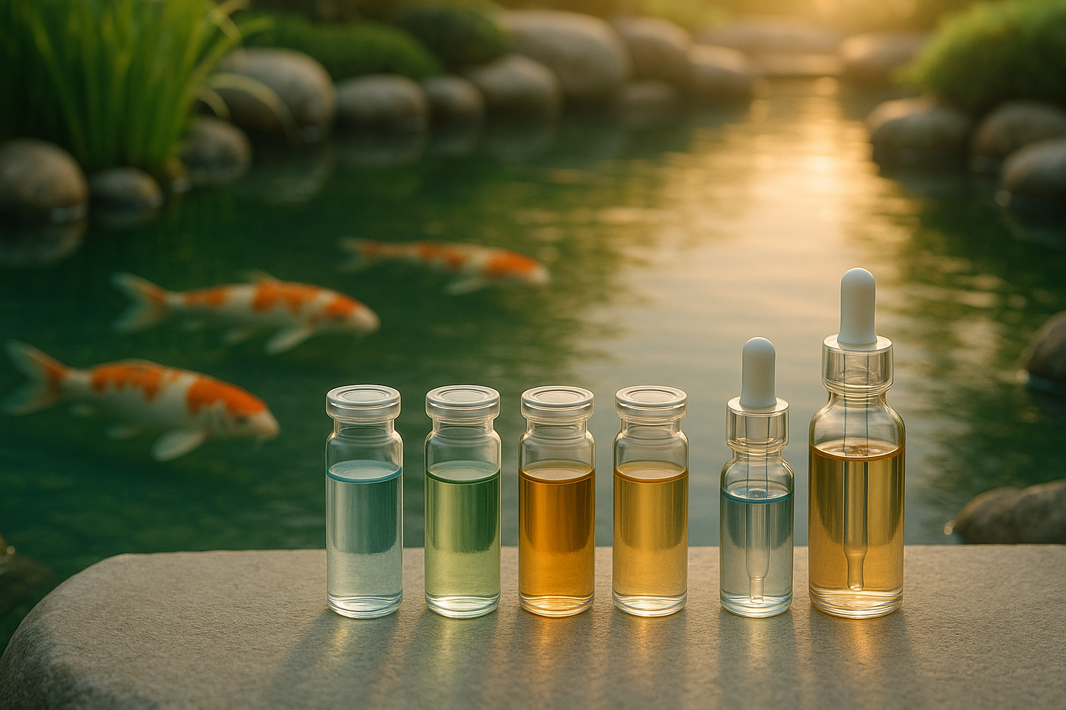 Koi Pond Water Test Kits | Ammonia, Nitrite, Nitrate & pH Testing ...